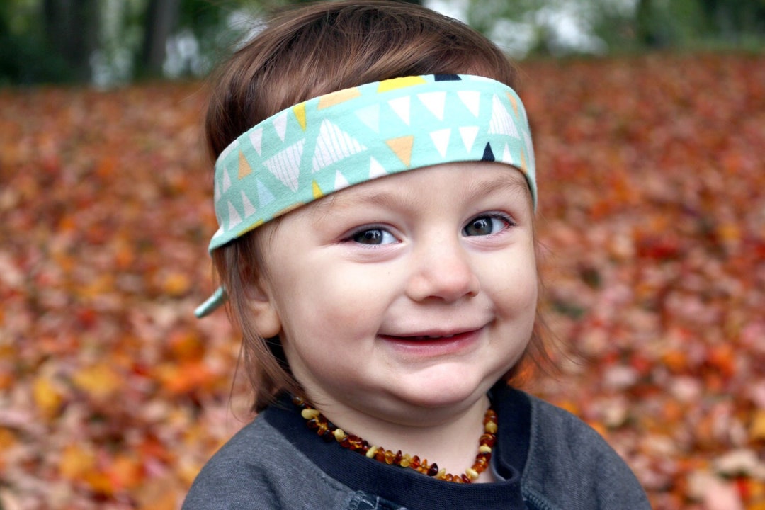 Boybandz Boy Headband / Boy Tie-on Headband / Unique Gift for - Etsy