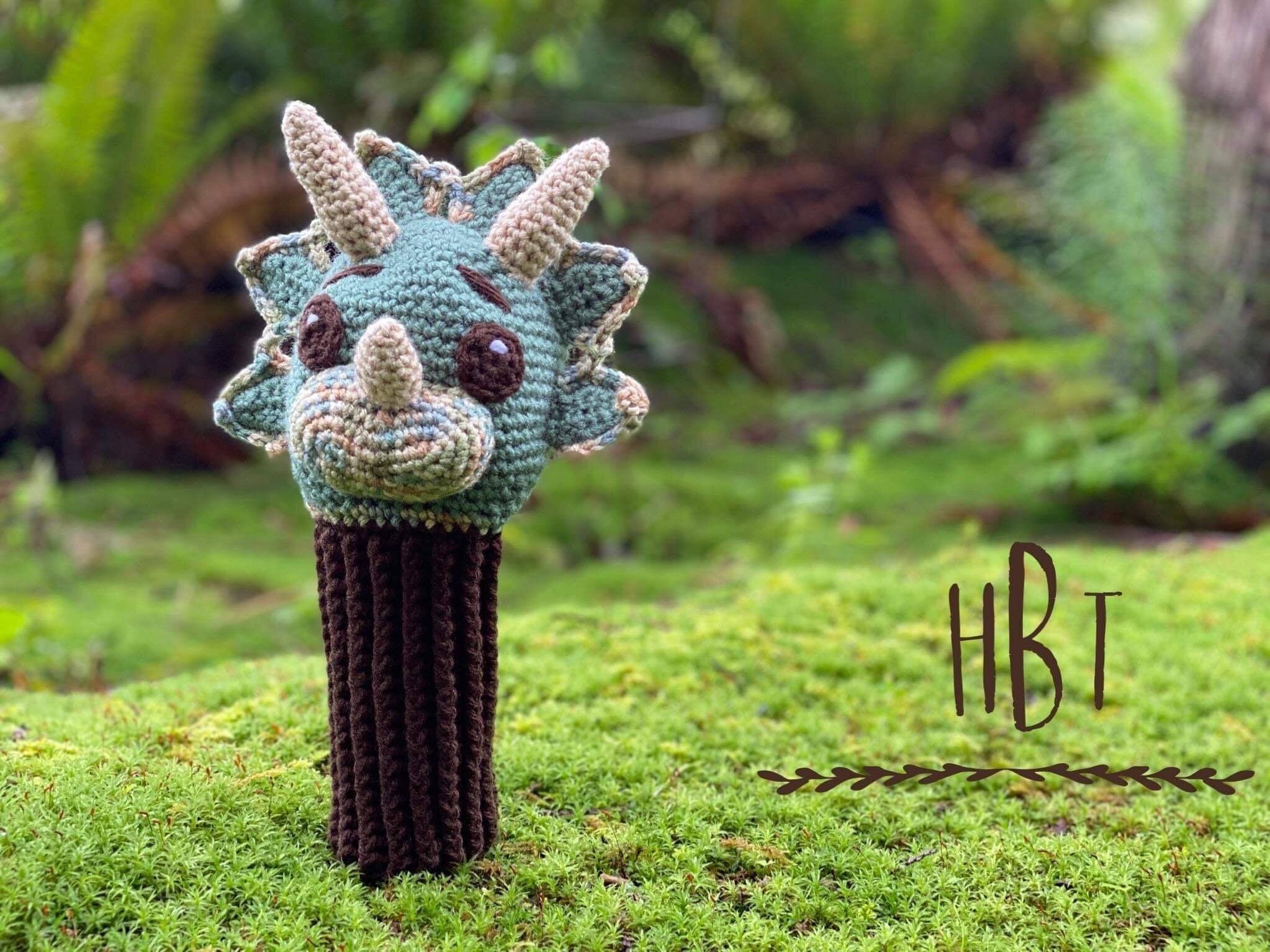 Dinosaur Golf Club Cover Jurassic Park Triceratops | Etsy