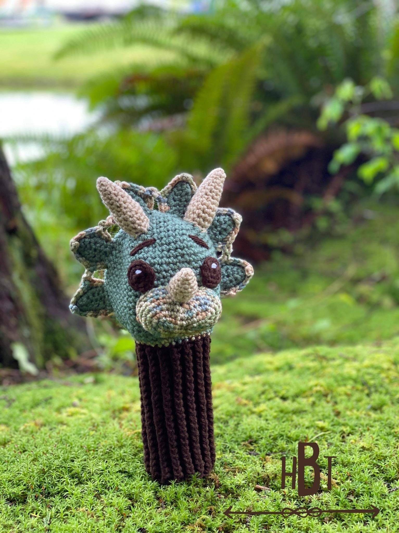Dinosaur Golf Club Cover Jurassic Park Triceratops | Etsy