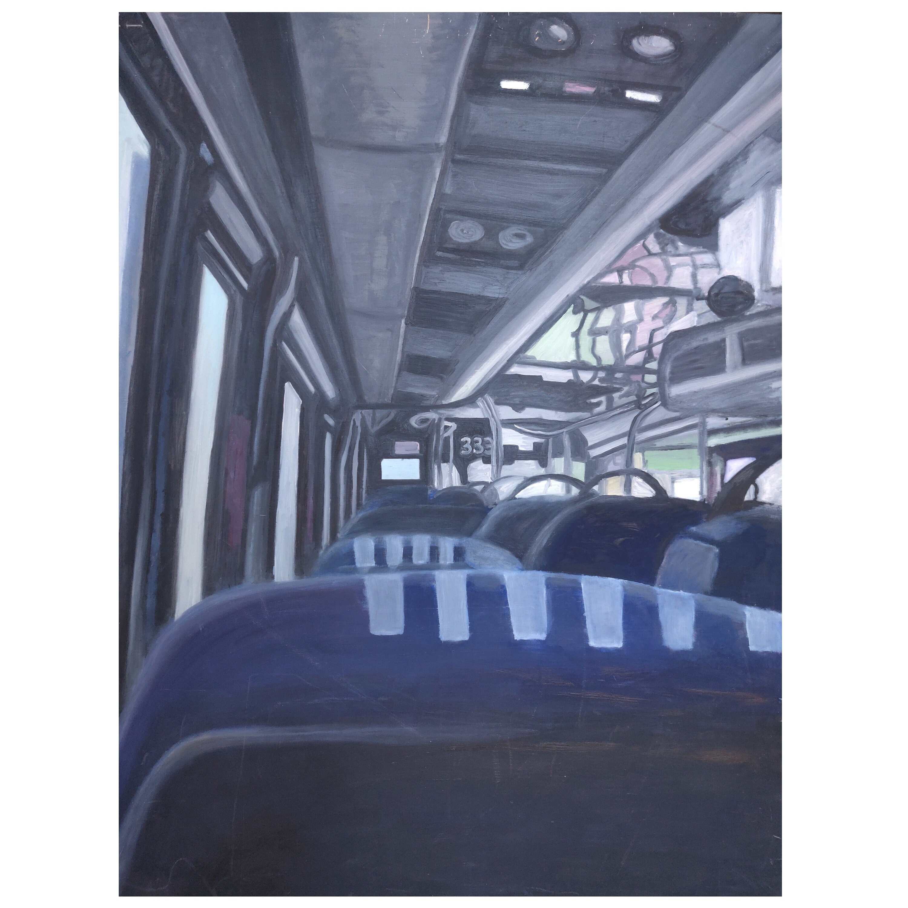 Original Art Print bus 333 - Etsy