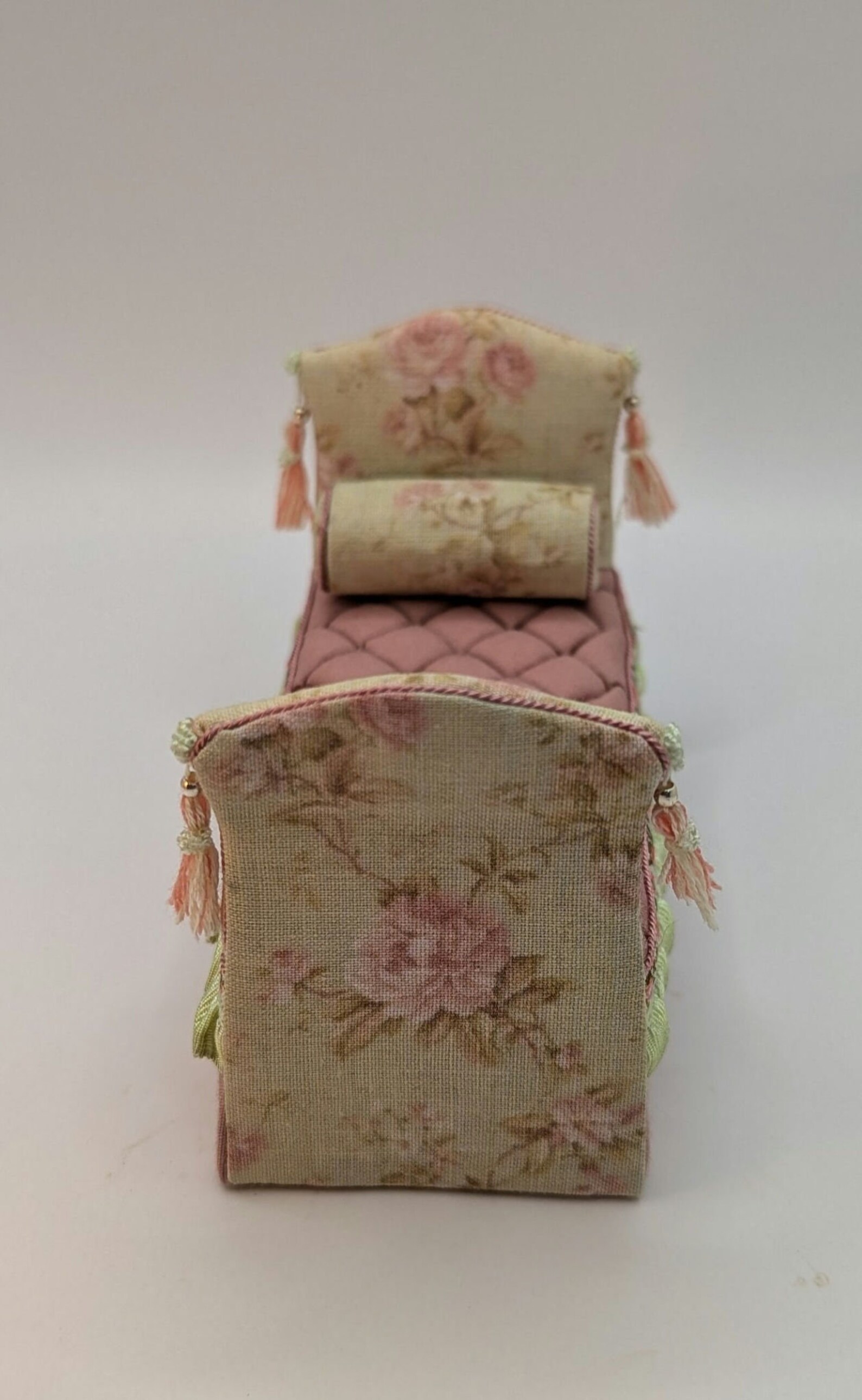 1/12th Scale Miniature Tufted Chaise Lounge - Etsy