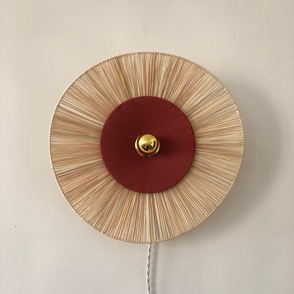 Terracotta Wall Sconce - Etsy