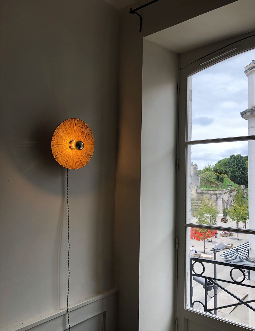 Aplique de pared nómada acabado latón aro FIORE SAFRAN - Etsy España