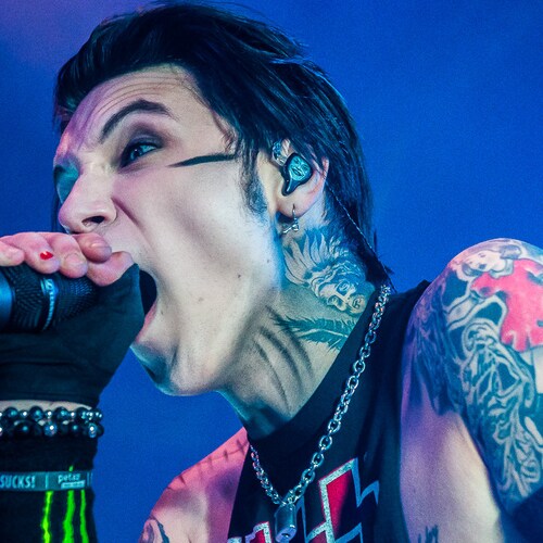 Black Veil Brides Andy Biersack Cross Necklace - Etsy