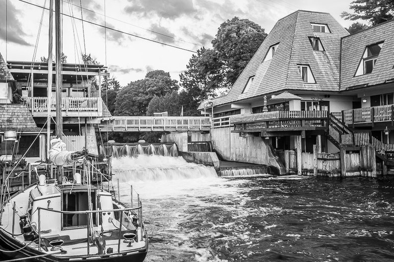 Fishtown Leland Historic District in the Harbor of Northern Michigan ...