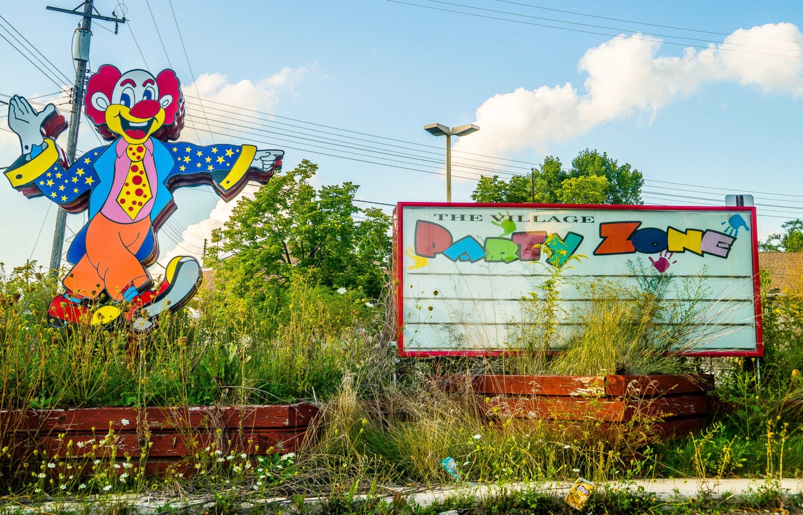 12 X 18 Scary Clown Photo Flint, Michigan - Etsy