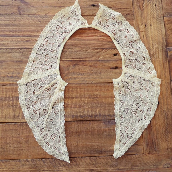 Cream Lace Collar - Etsy