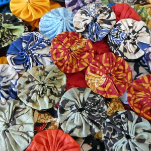 Vintage Yo Yo Quilt Blocks, Suffolk Puff Blocks 5 X 5 - Etsy