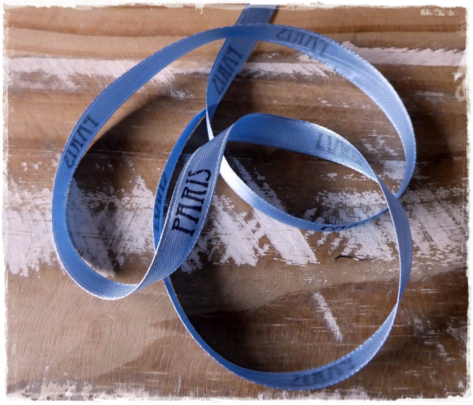 Hand Stamped Vintage Satin Ribbon Paris Themed 12 Mms Wide - Etsy Australia