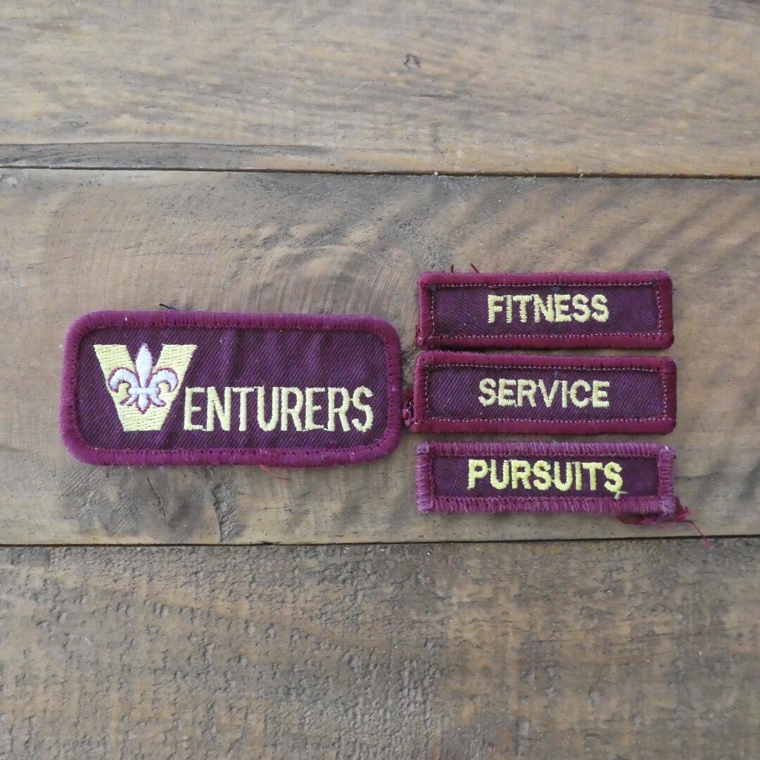 Vintage Venturer Scouts Cloth Patches, Cloth Badges - Etsy