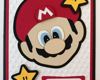 Nintendo Birthday Card | Etsy