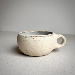 MADE TO ORDER Round Mug Cream 11-12oz, Ceramic, Pottery, Handmade ...