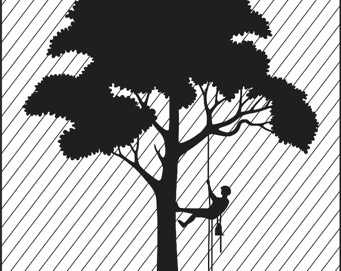 Tree Services SVG File for Cricut. Tree Dxf Vinyl Cutting File - Tree ...