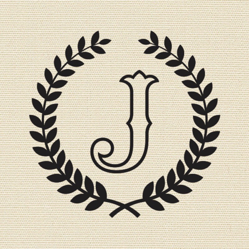 Monogram Letter J - Etsy