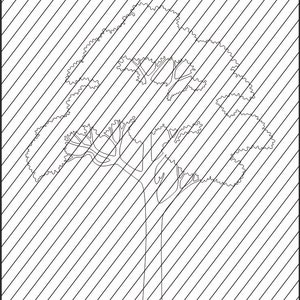 SVG Tree File for Cricut. Tree Dxf Vinyl Cutting File - Tree Silhouette ...