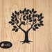40 Leaves Wedding Tree Guestbook SVG Clipart Tree With 40 Leaves ...