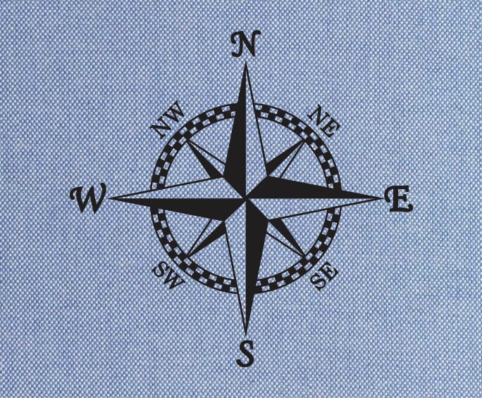 Visual Arts Compass Rose DXF File,Compass DXF File,Nautical DXF ...