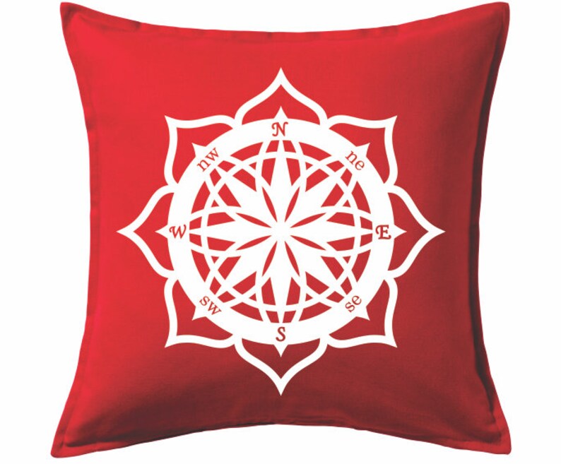 Mandala Compass SVG Cricut Decorative Compass Rose Design - Etsy