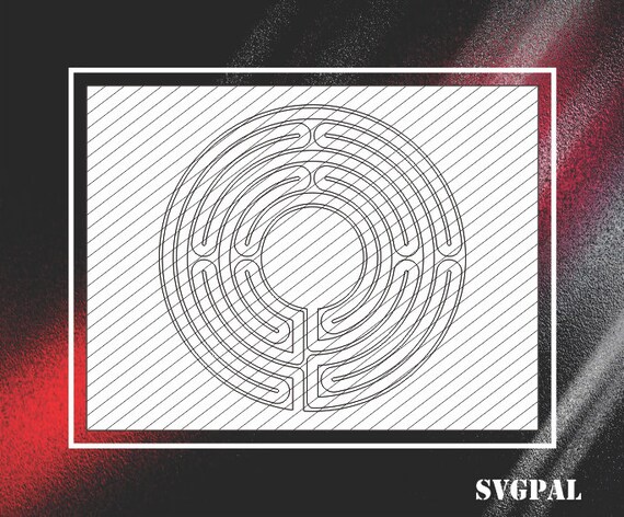 Chartres Labyrinth Clipart
