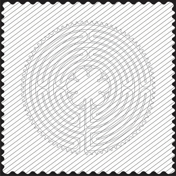 Labyrinth SVG File Cricut Cameo Cutting Laser Engraving File, Labyrinth ...