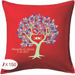 150 Leaves Wedding Tree Guest Book SVG Wedding Guest Book With Love ...