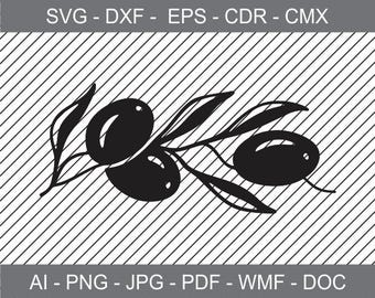 Olive SVG Olive Clipart Olive Files for Cricut Olive - Etsy