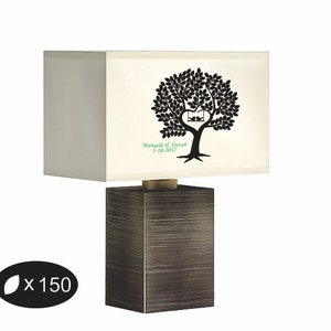 150 Leaves Wedding Tree Guest Book SVG Wedding Guest Book With Love ...