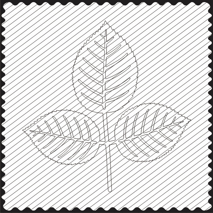 SVG Rose Leaves Clipart Rose Leaves Template Design Cricut - Etsy UK