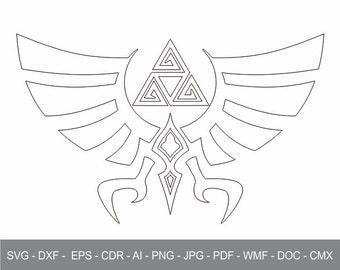 Triforce Pumpkin Stencil