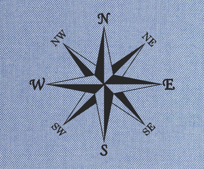 Compass Rose DXF Laser CNC Plasma Cutting Compass Rose png Laser ...