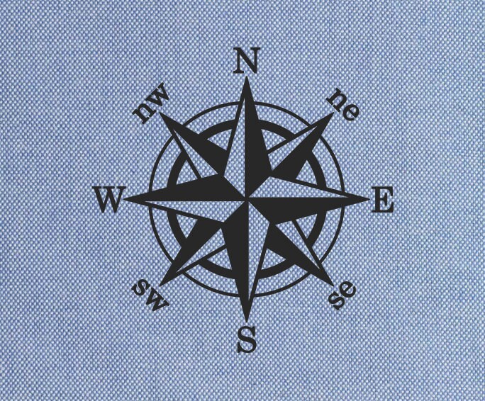 Compass Rose DXF Laser CNC Plasma Cutting Compass Rose png Laser ...