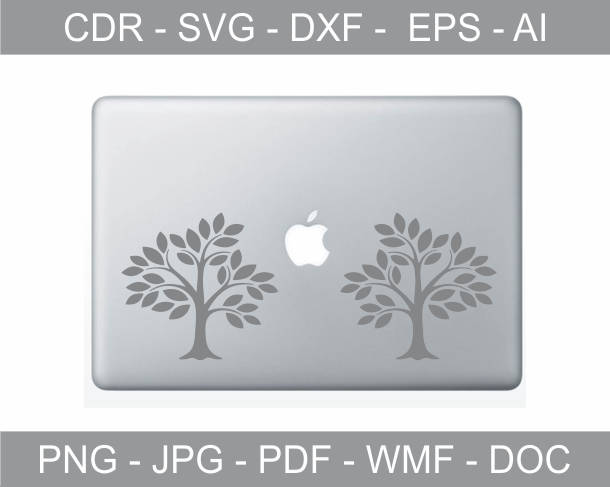 Abstract Tree Vector File Printable Tree Clipart Iron on - Etsy Canada