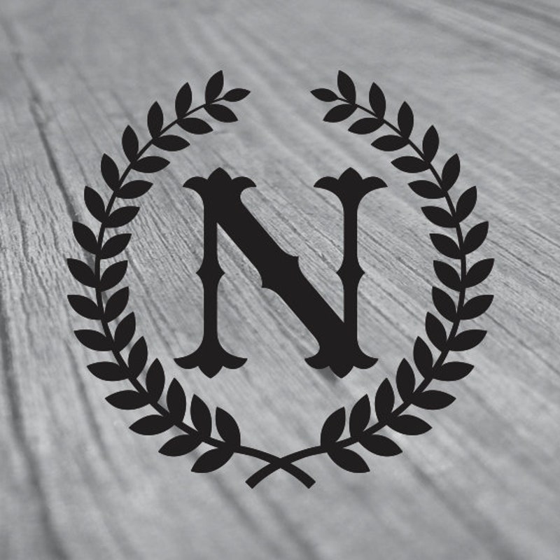 Monogram Letter N - Etsy