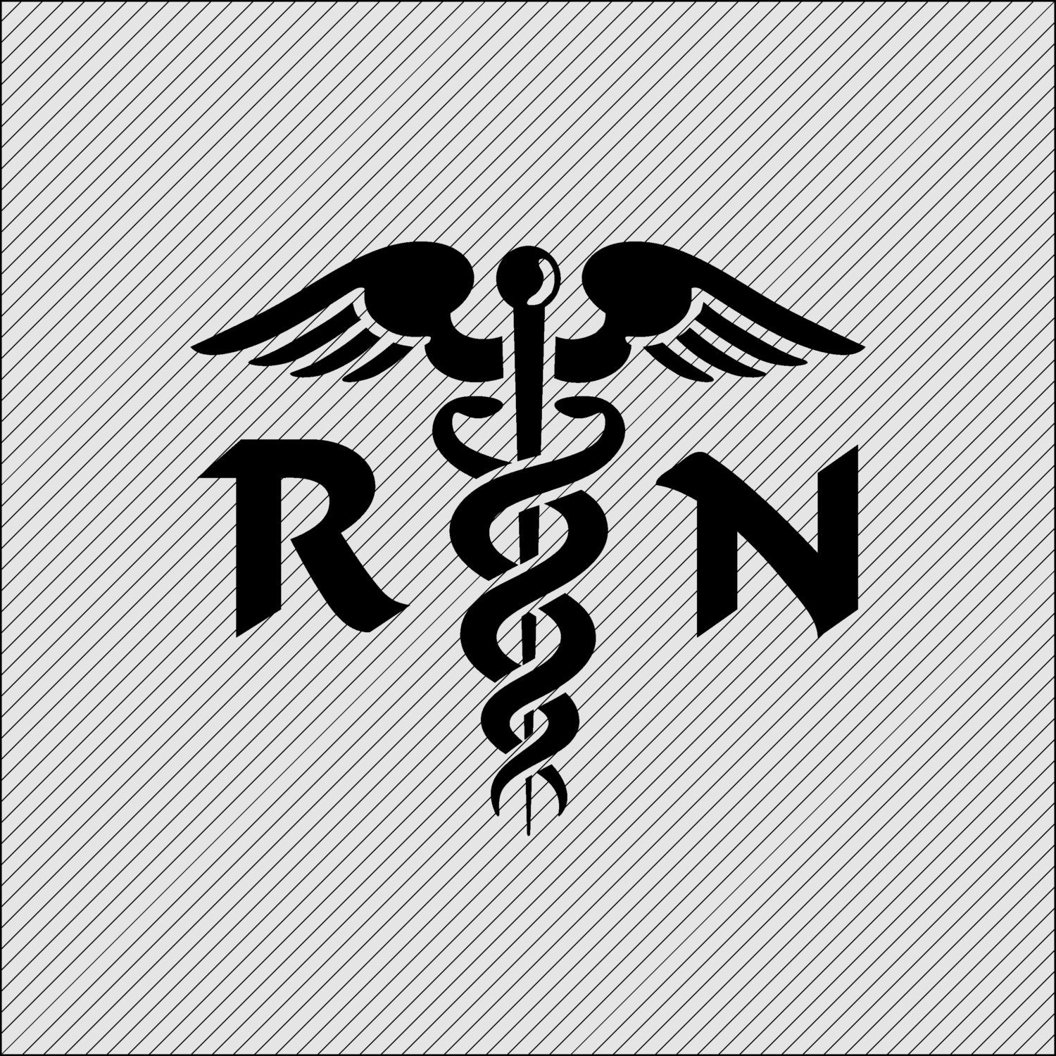 Nursing Caduceus Clipart