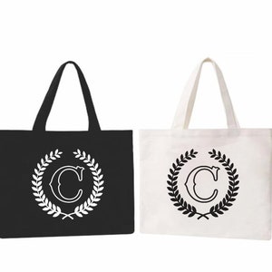 Letter C With Laurel Wreath Cricut SVG Design Clipart Monogram C Svg ...