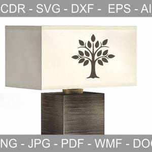 Stylized Tree - Svg - Ai - Dxf - Cdr - Jpeg -png -pdf -wmf - Docx ...