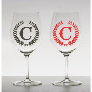 Letter C With Laurel Wreath Cricut SVG Design Clipart Monogram C Svg ...