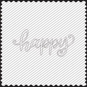 SVG Happy Clip Art Cricut Cutting Happy SVG Laser Cutting Happy Png ...