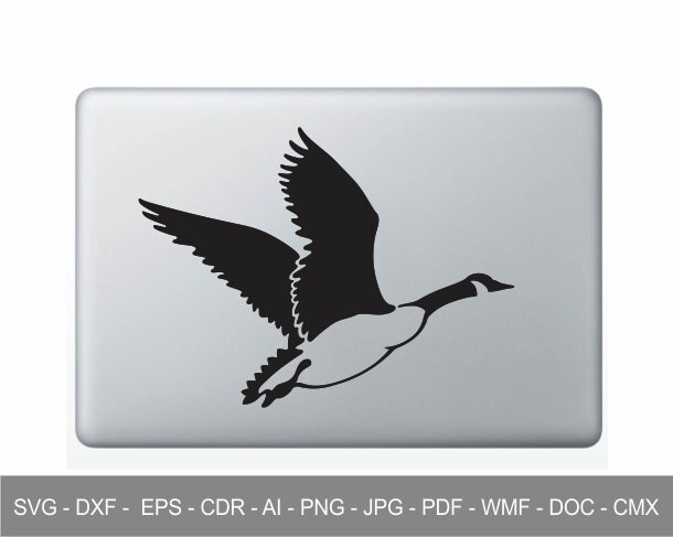 Canadian Goose - Svg - Ai -dxf - Cdr - Pat - Jpeg - Png -pdf -wmf -docx ...