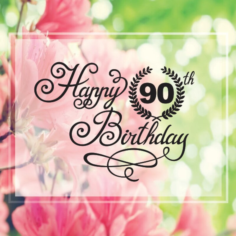 90th Birthday Clipart - Etsy