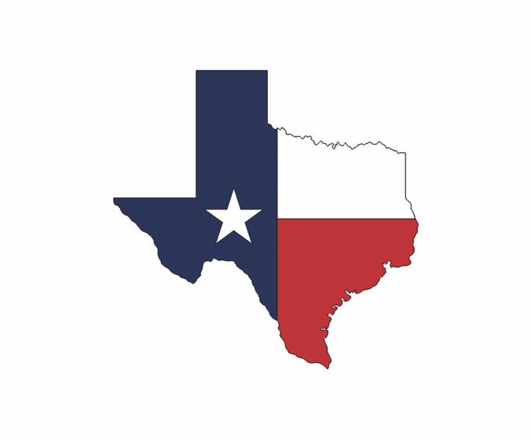 Texas State Svg Vector Clipart Design,texas State SVG Cut File Texas ...