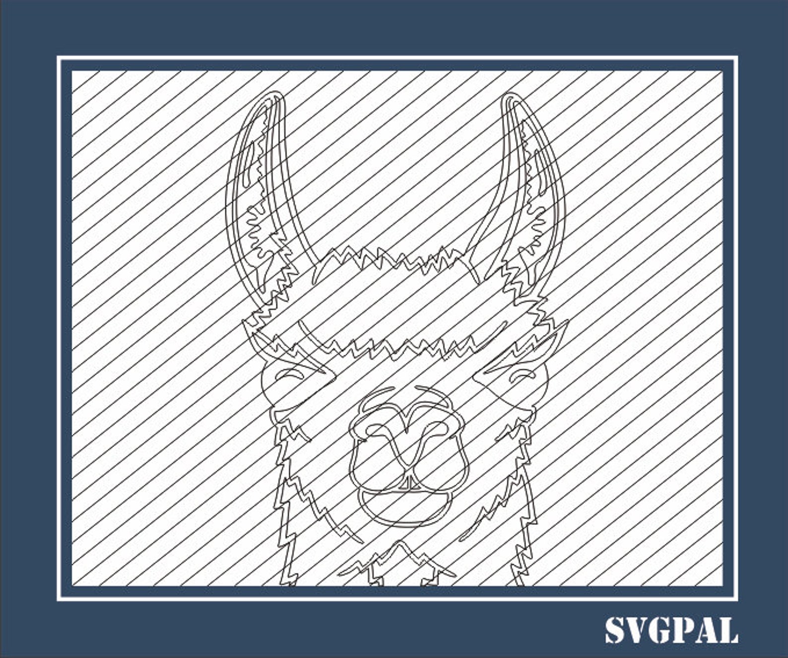 Cute Angry Llama SVG. Llama Clipart for Iron on Transfer Lama for ...