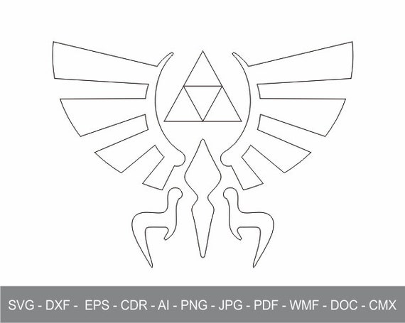 Triforce Pumpkin Stencil