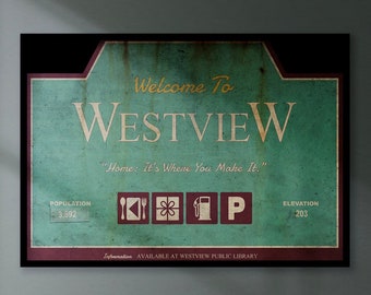 Westview Poster - Etsy Canada