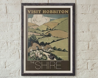 Hobbiton Print | Etsy