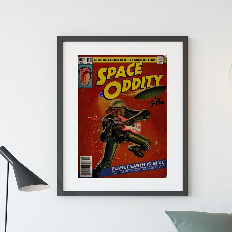 Space Oddity Poster - Etsy