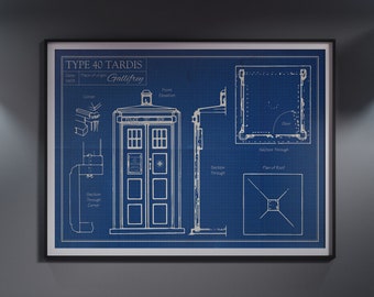 Official Tardis Blueprints