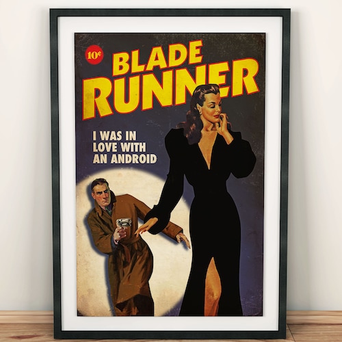 Blade Runner Pulp Cover - Etsy