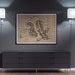 Lost Inspired Danielle Rousseau's Island Map TV Prop - Etsy