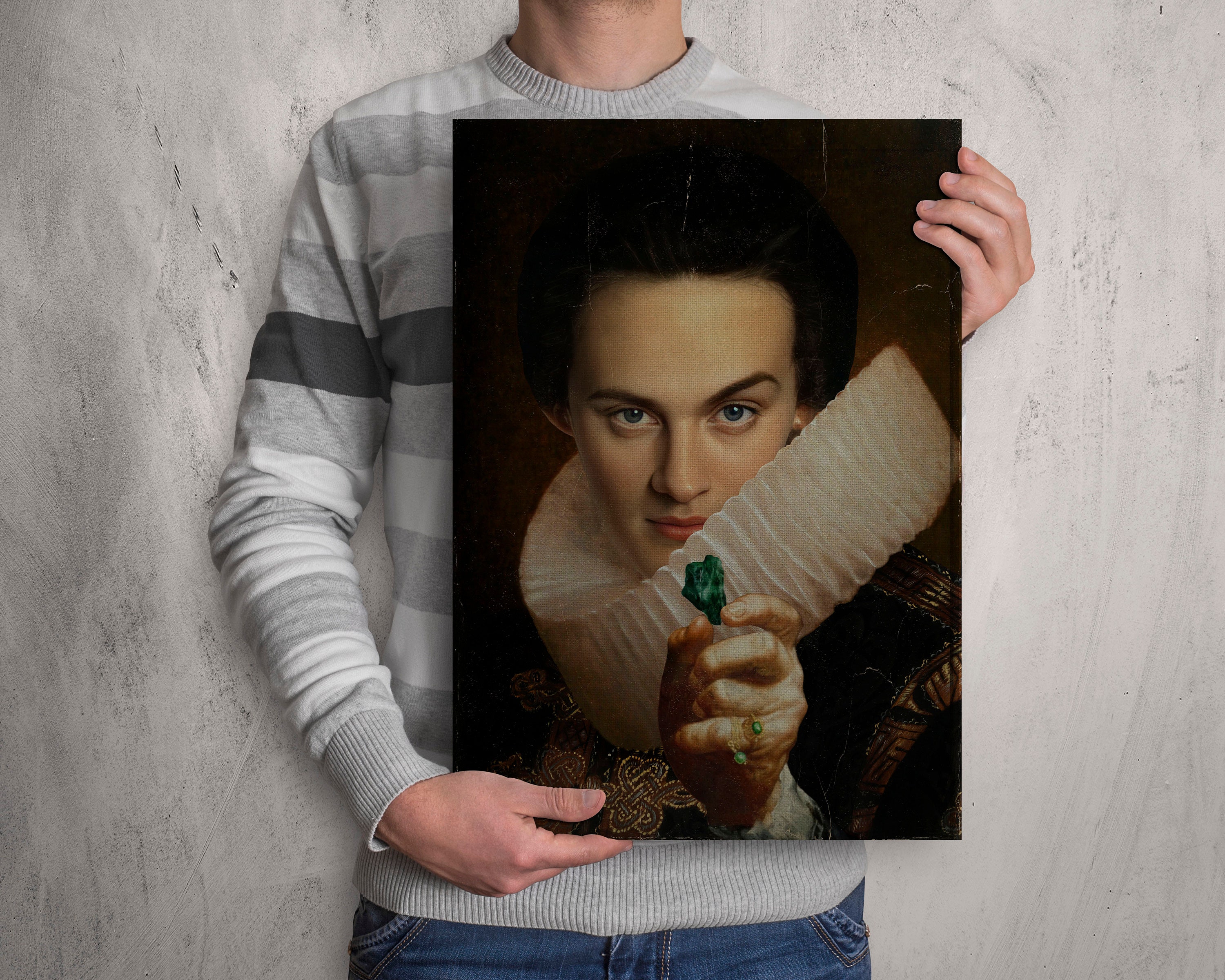 Lord Percy Art Print: Blackadder II Inspired Portrait - Etsy Australia